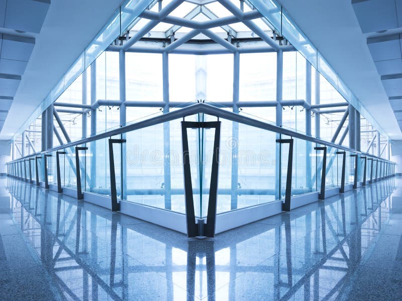 Modern building interior stock photo. Image of tall, roof - 26278662