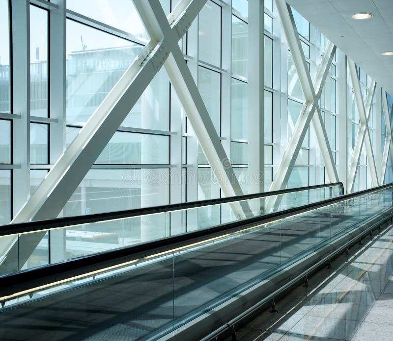 Modern building interior stock photo. Image of center - 26338786