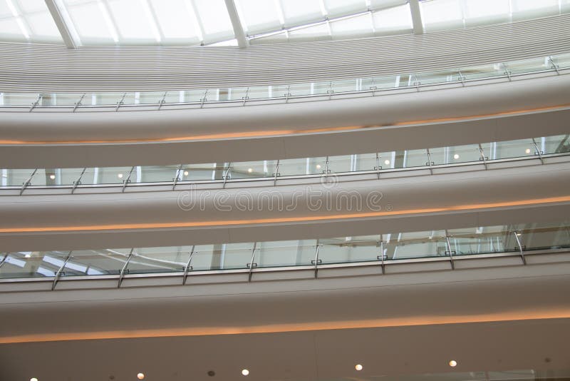 Modern building interior stock image. Image of geometric - 42665123