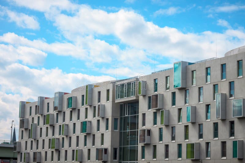 Modern building stock photo. Image of detail, color, glittering - 30529972