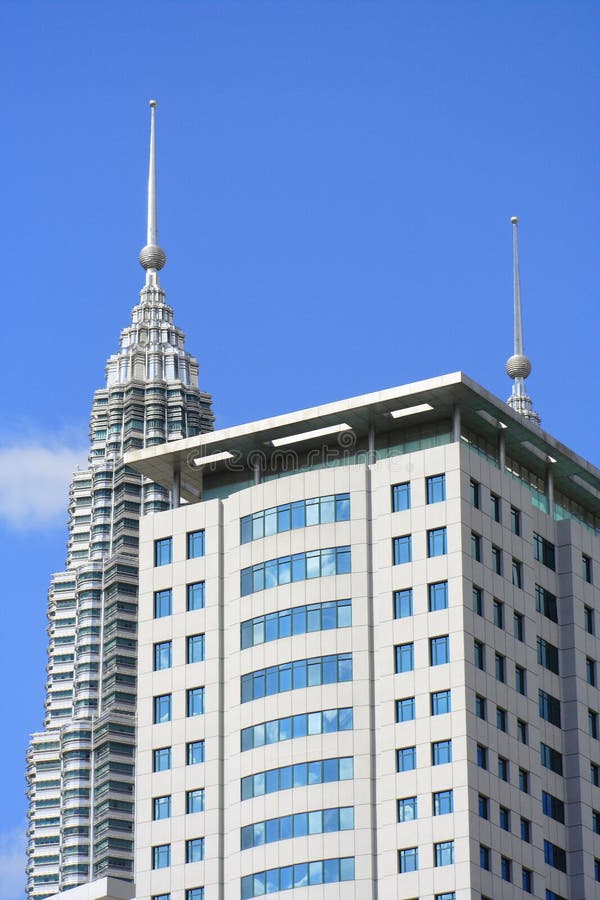Modern Building In KL stock photo. Image of glass, lumpur - 4090374