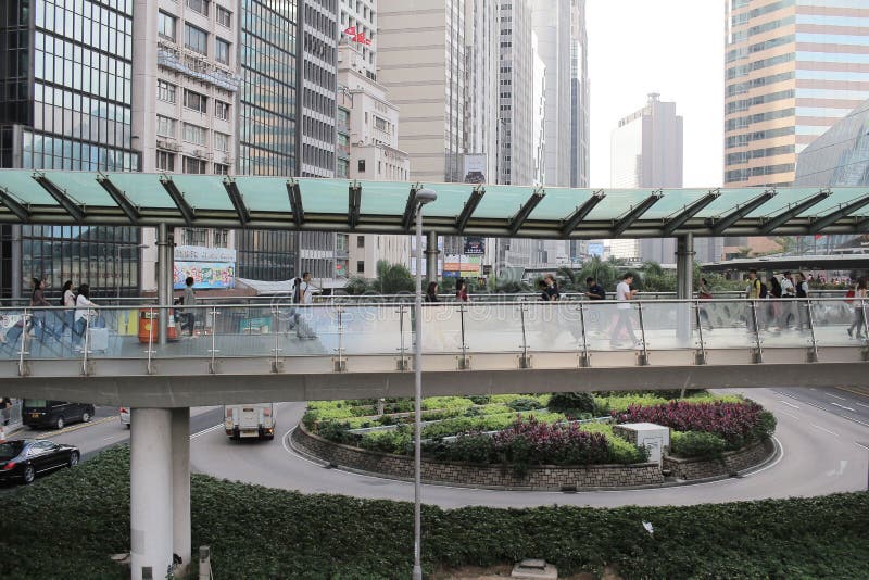 Modern Building Landscape in Hong Kong Editorial Photography - Image of ...