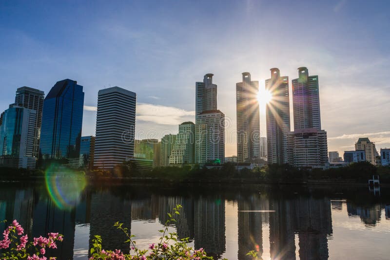 Light Reflection on the Water is Beautiful. Stock Image - Image of ...