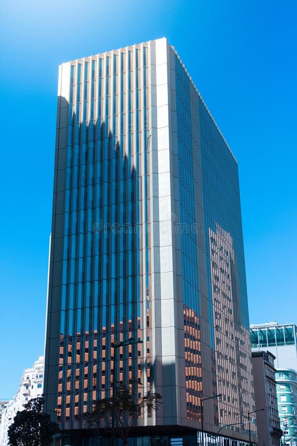 Modern Building in Lisbon, Portugal Editorial Photography - Image of ...