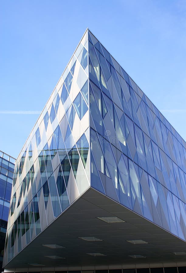 Modern Building in Manchester, UK Stock Image - Image of manchester ...