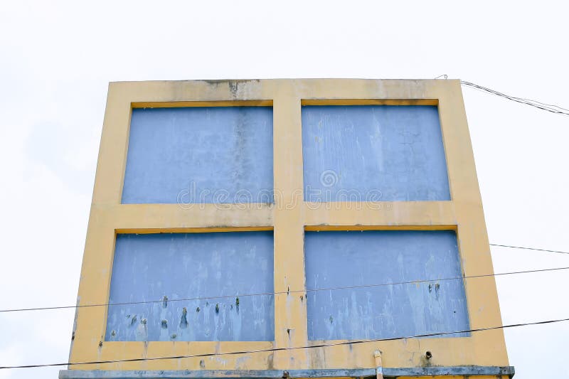 Modern Rectangular Building Featuring Minimalist Design Large Glass ...