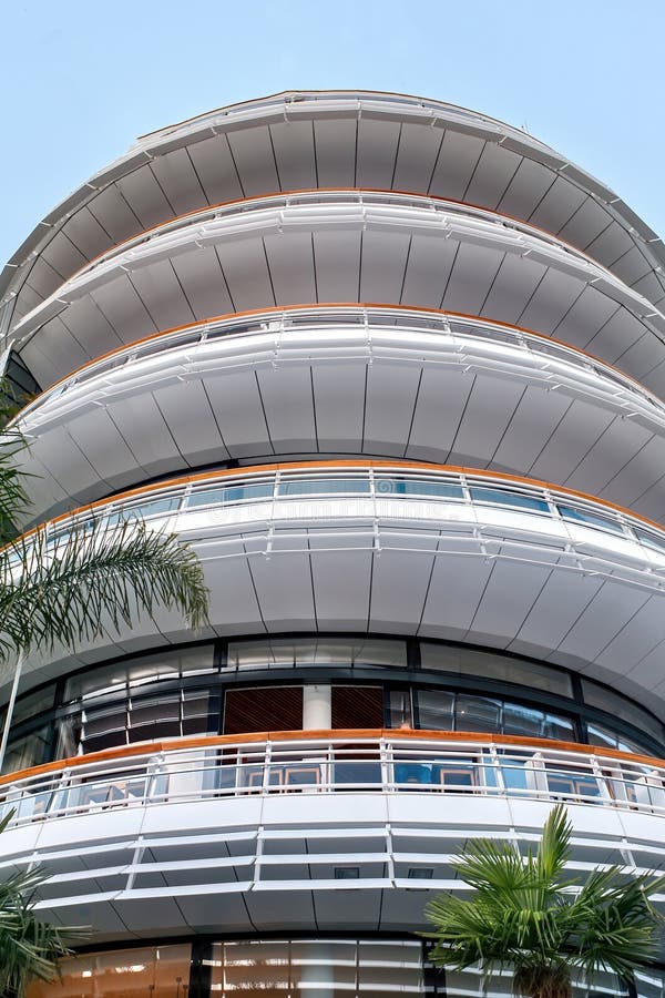 Modern building in Monaco stock photo. Image of mount - 189829500