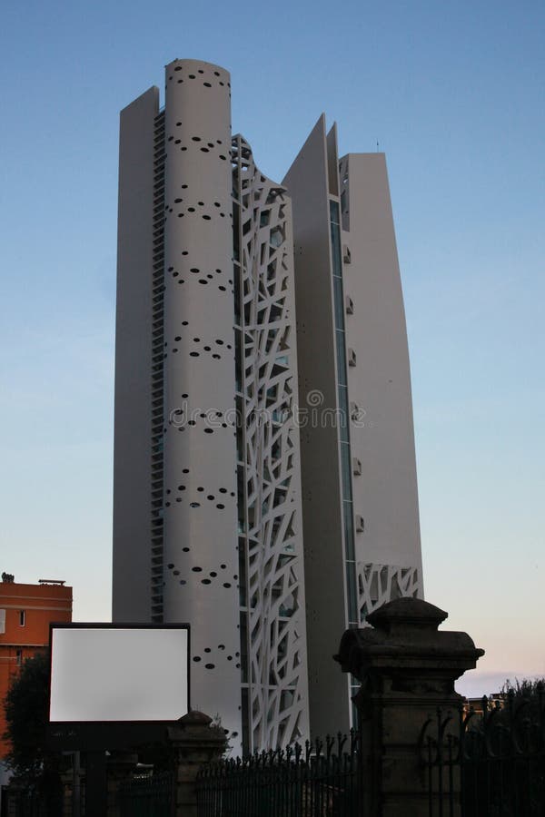 Modern building in Monaco stock image. Image of building - 183172635