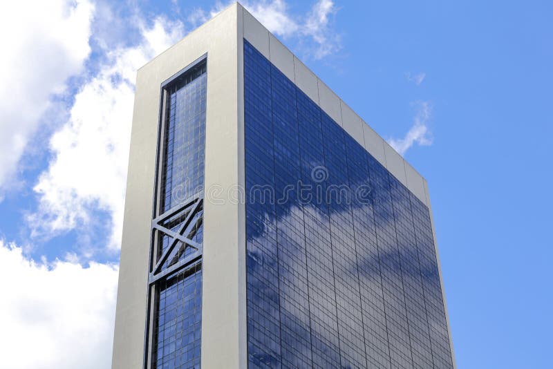 Modern Building in New York in a Clear Day Stock Photo - Image of ...