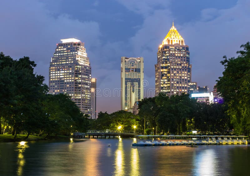 Modern building at night stock image. Image of architecture - 45339869