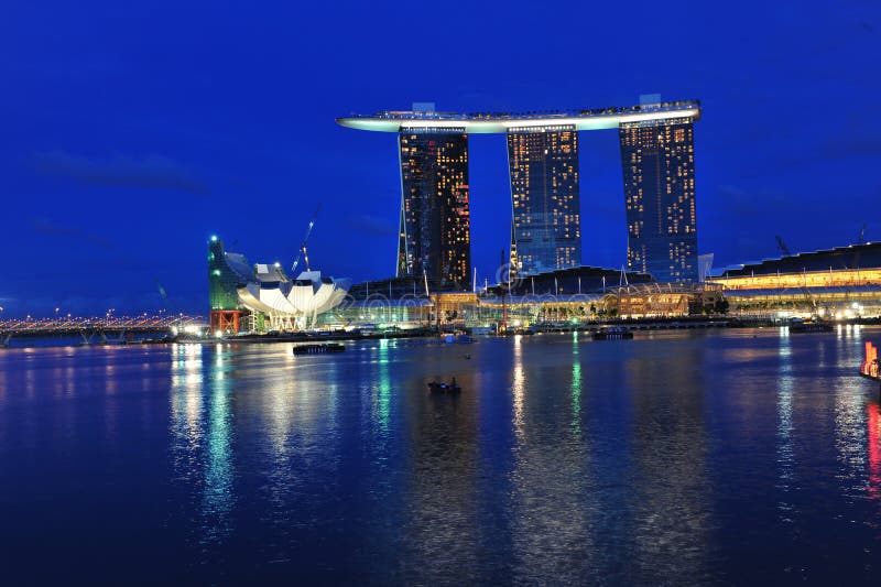 Modern Building and Night Scenes Stock Photo - Image of modern, night ...