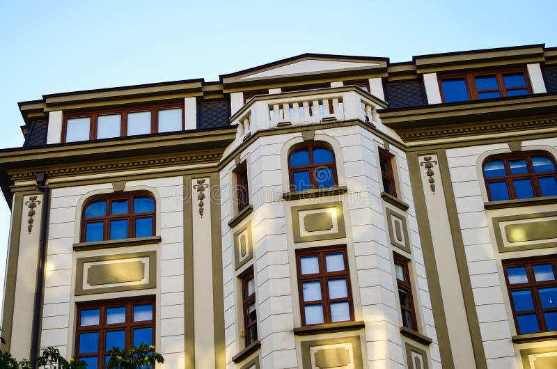 Modern Building in the Old Centre of Sofia , Stock Image - Image of ...