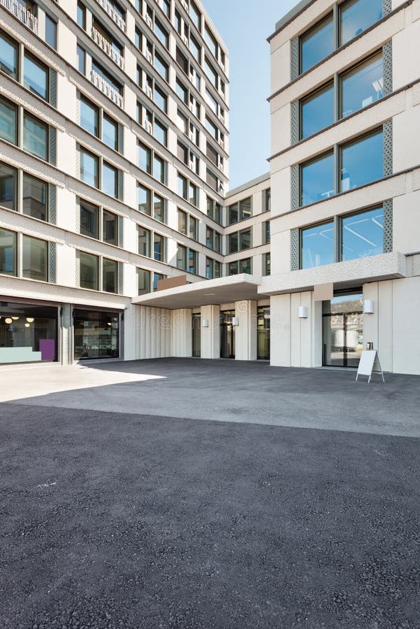 Modern building, outdoor stock photo. Image of blue, house - 40577658