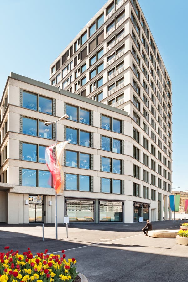 Modern building, outdoor stock image. Image of outdoor - 40578257