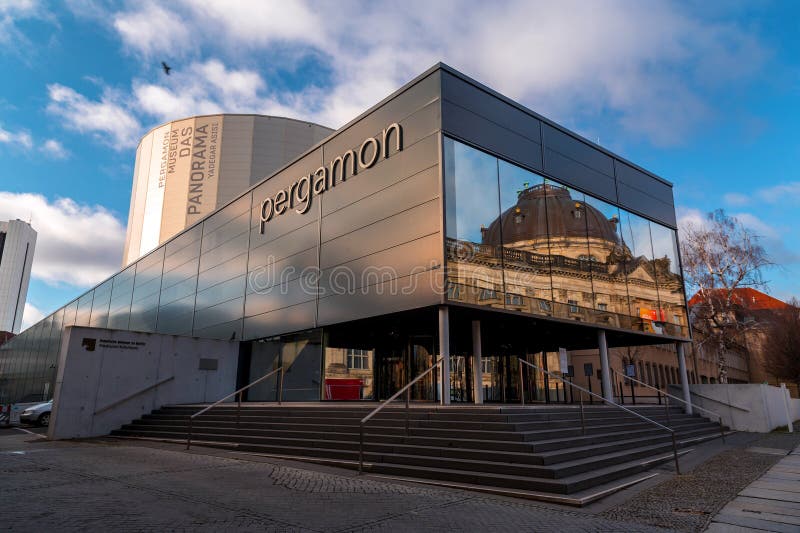 Modern Building Pergamon Museum Panorama Berlin Germany Stock Photos ...