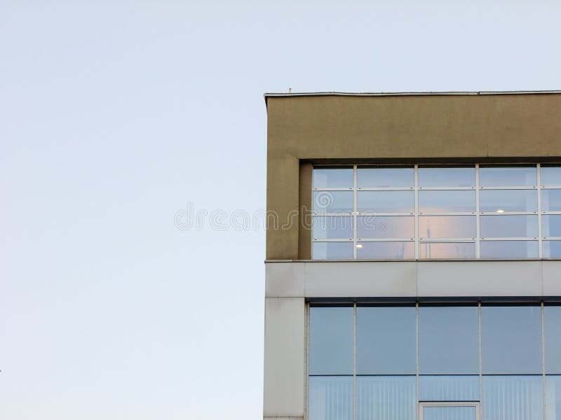 Modern Building on the Right Side Stock Photo - Image of side, modern ...