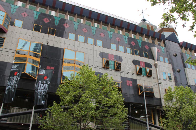 Modern Building (rmit) in Melbourne - Australia Editorial Photo - Image ...