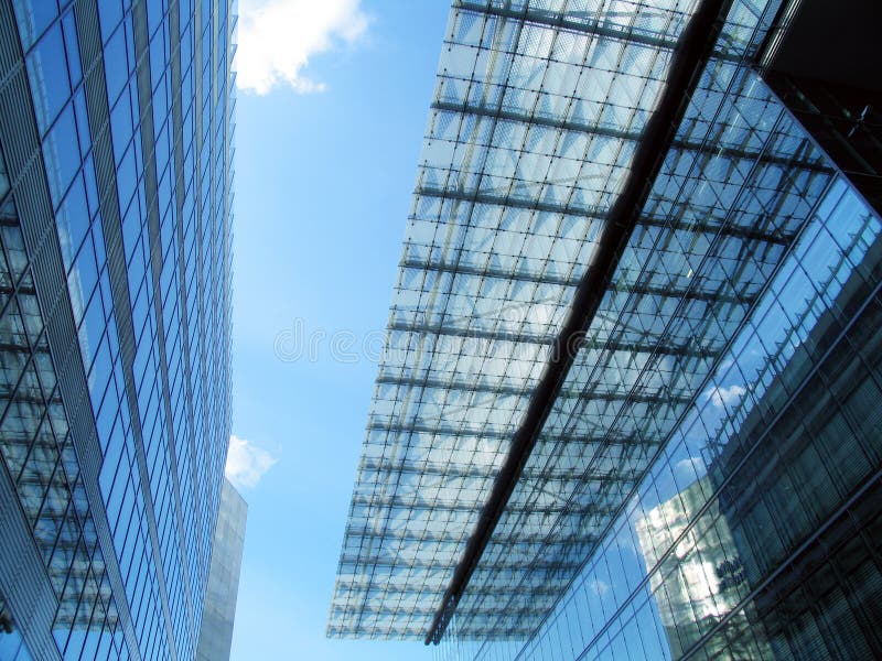 Modern building & roof stock image. Image of urban, place - 16763