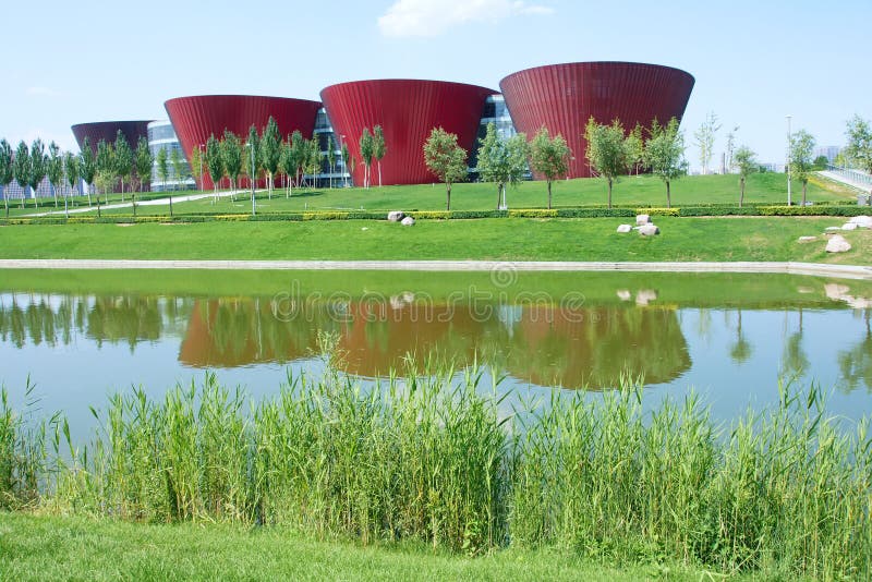 Modern building stock photo. Image of building, scenic - 56145358