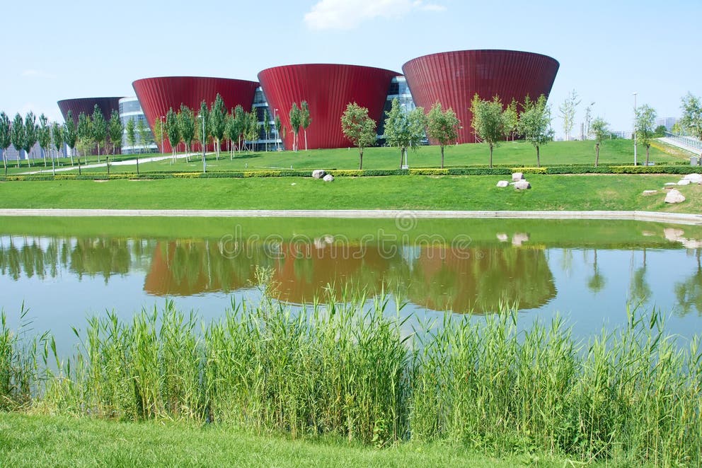 Modern building stock photo. Image of building, scenic - 56145358