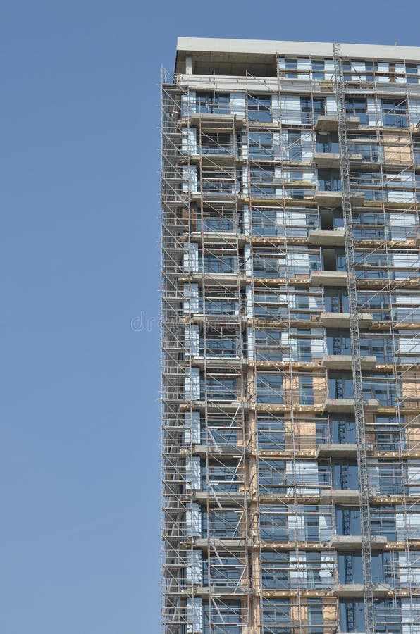 Building Under Construction Stock Photo - Image of material, built ...