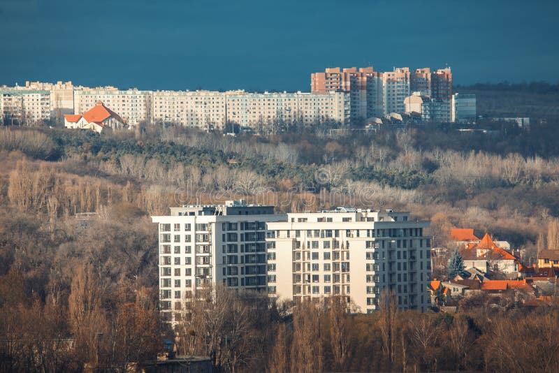 Modern building town stock image. Image of tourism, skyline - 130648455