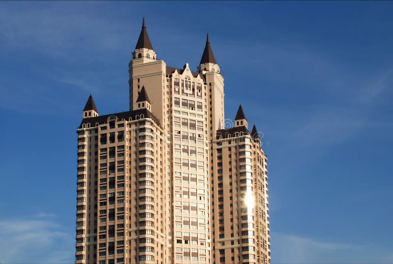 Modern office building stock image. Image of illusion - 1960361