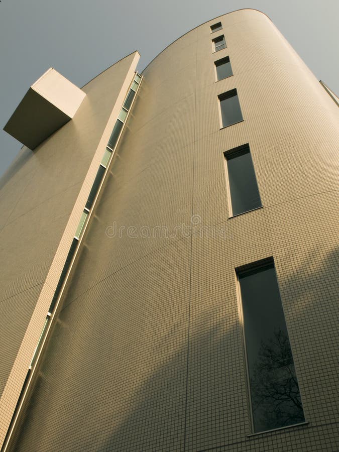 Modern building, vertical stock image. Image of tower - 2262865