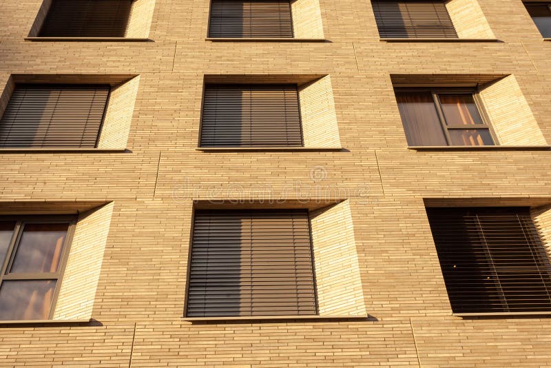 Modern Building View from Below in the City of Dortmund Stock Photo ...