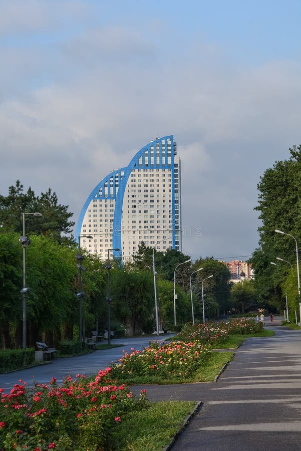 Modern building stock photo. Image of building, modern - 74745248