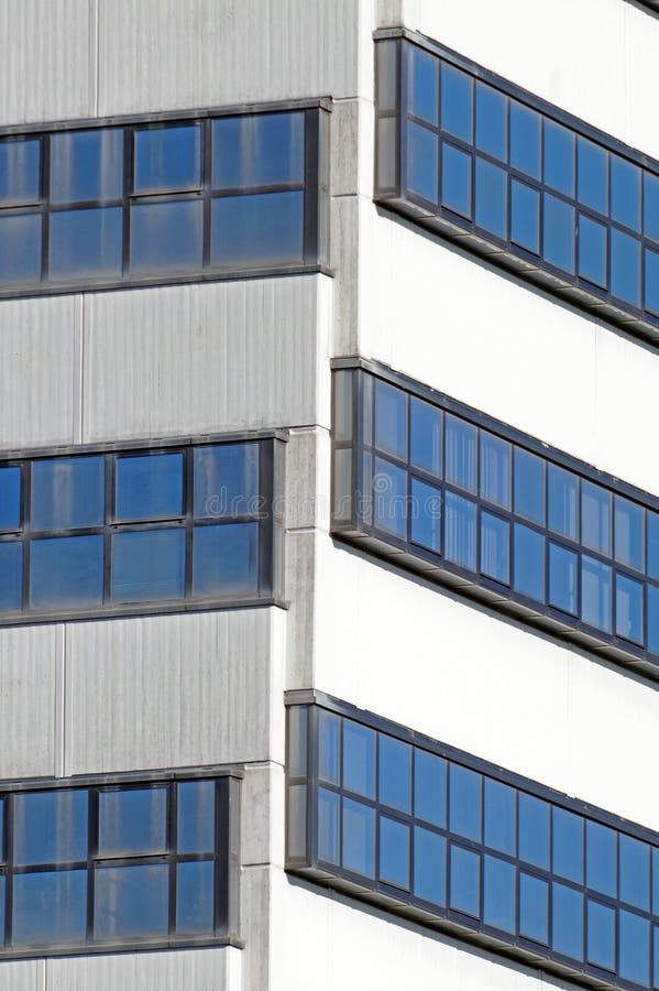 Modern building windows stock photo. Image of exterior - 72650660