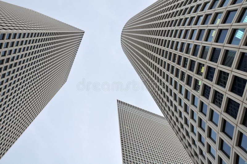 Modern buildings stock image. Image of built, striped - 15084599