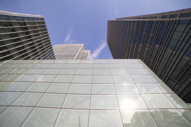 Modern buildings. stock image. Image of light, monotone - 21724135