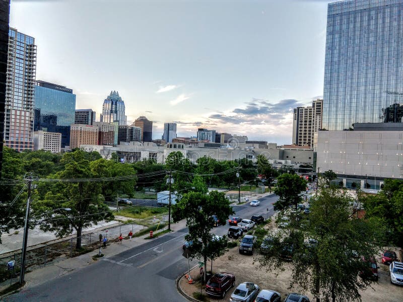 Modern Buildings in Austin Texas Editorial Photo - Image of buildings ...
