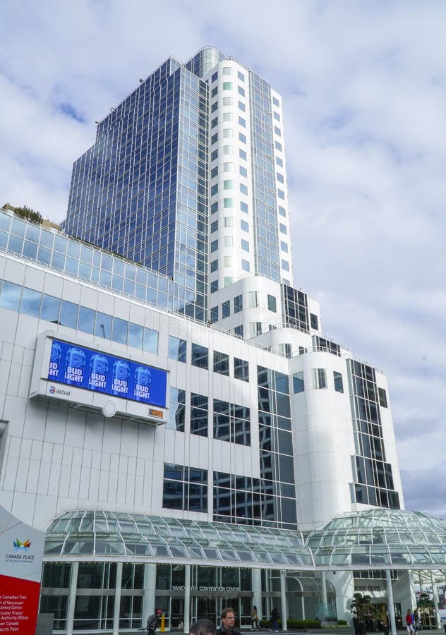 Modern Buildings at Canada Place in Vancouver - VANCOUVER - CANADA ...