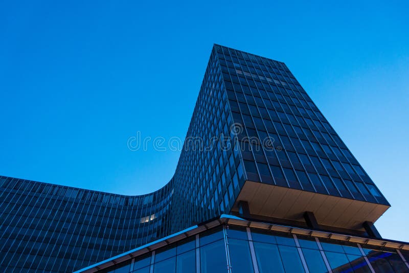 Modern Buildings in the City Brussels, Belgium Stock Image - Image of ...