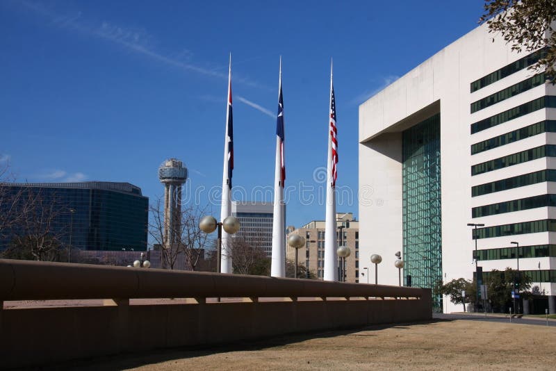 Modern buildings in Dallas stock photo. Image of reunion - 29015072