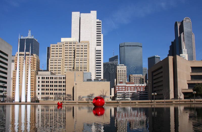 Modern buildings in Dallas stock image. Image of america - 29016117