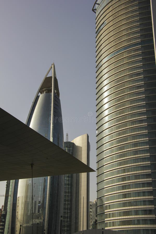 Modern buildings in Doha editorial image. Image of muslim - 95101495