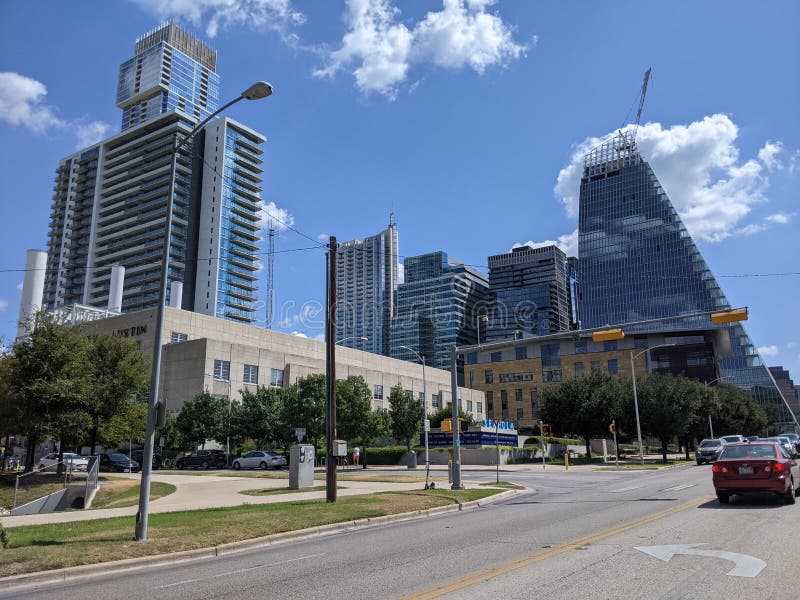 Modern Buildings of Downtown Austin Texas Editorial Stock Photo - Image ...