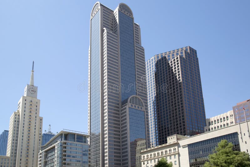 Modern Buildings in Downtown Dallas Stock Photo - Image of dallas ...