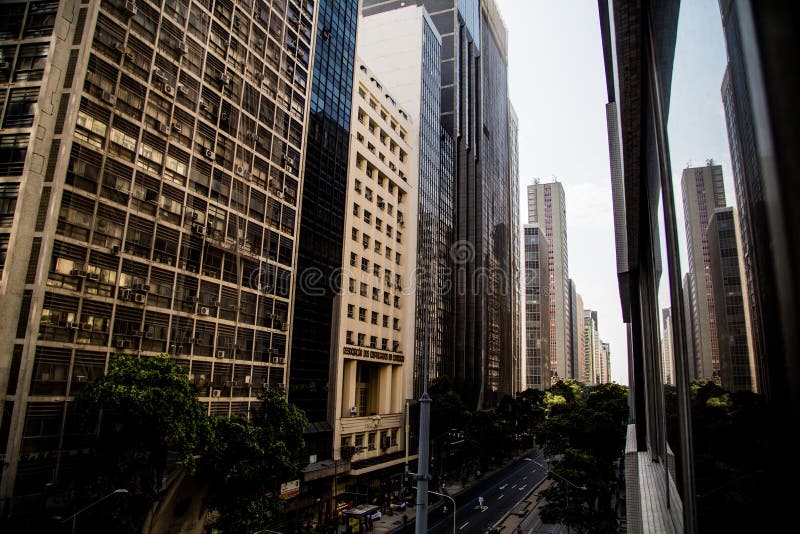 Modern Buildings of Downtown Rio De Janeiro Brazil Editorial Stock ...