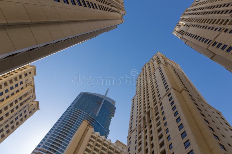 Modern buildings in Dubai editorial photography. Image of city - 60985522