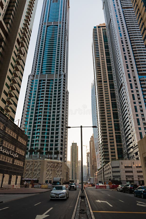 Modern Buildings in Dubai UAE Editorial Photo - Image of building ...
