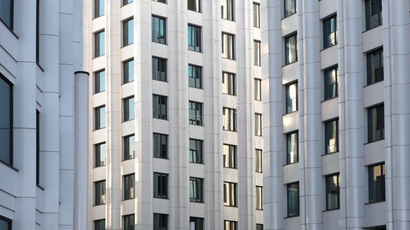 Modern Buildings High Tech Pattern Stock Image - Image of modern ...