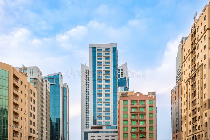 Modern Buildings in Juffair District, Manama, Bahrain Editorial Photo ...
