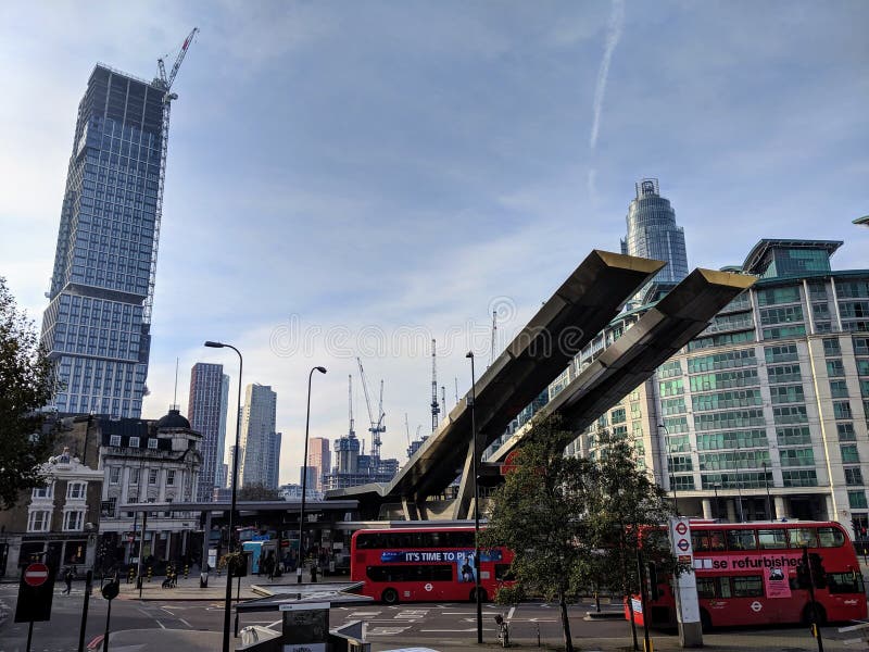 Modern Buildings in London, Great Britain Editorial Stock Image - Image ...