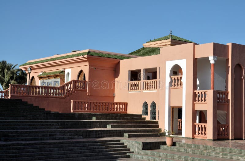 Modern Buildings in Marrakech Stock Photo - Image of door, marrakesh ...