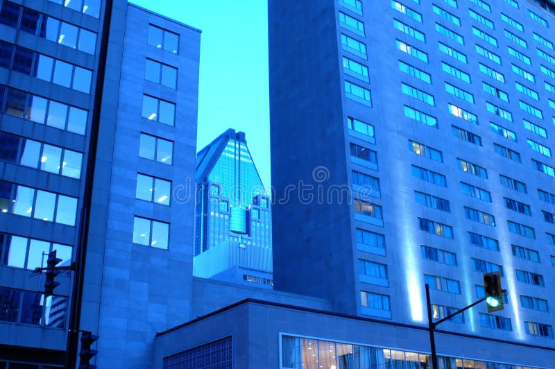 Modern Buildings in Montreal Stock Photo - Image of buildings, canadian ...