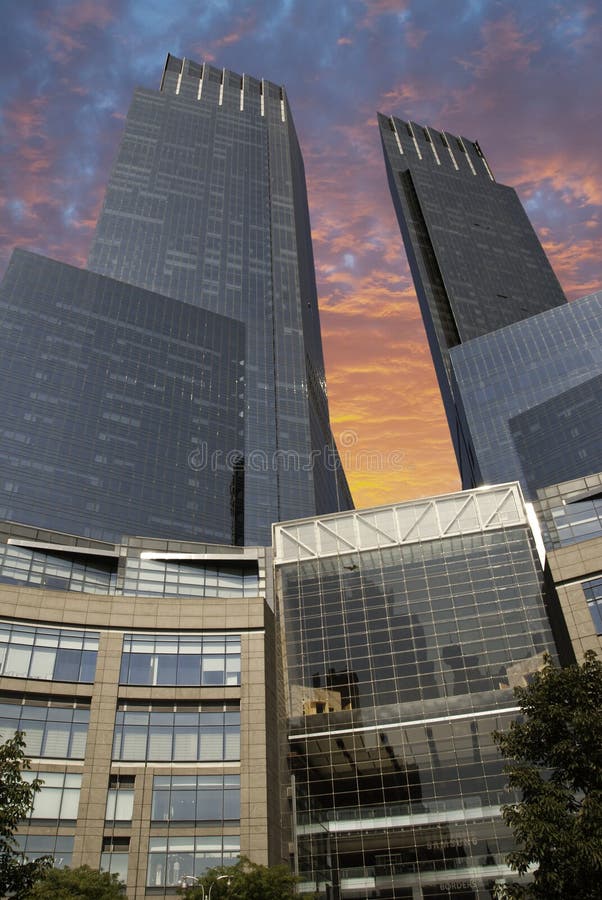 Modern Buildings of New York City Stock Photo - Image of bridge, energy ...